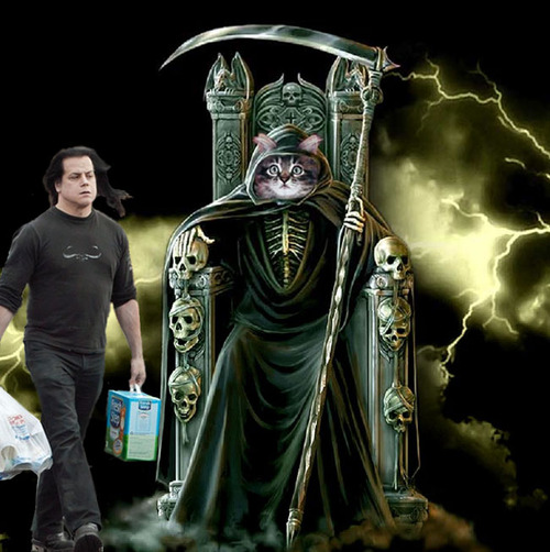 Glenn Danzig With A Cat II Reviler Glenn Danzig With A Cat II Reviler