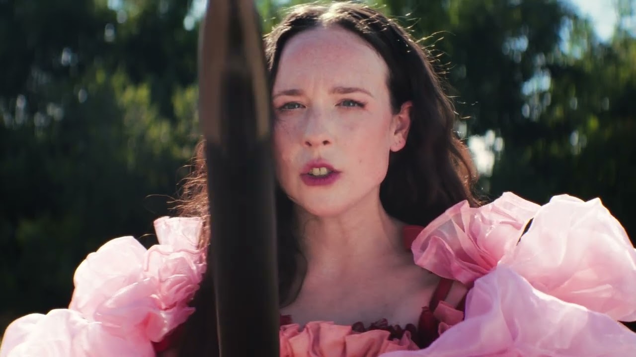 Allie X Swings a Large Sword To Her Haunting Synth Pop in "Bon Voyage ...